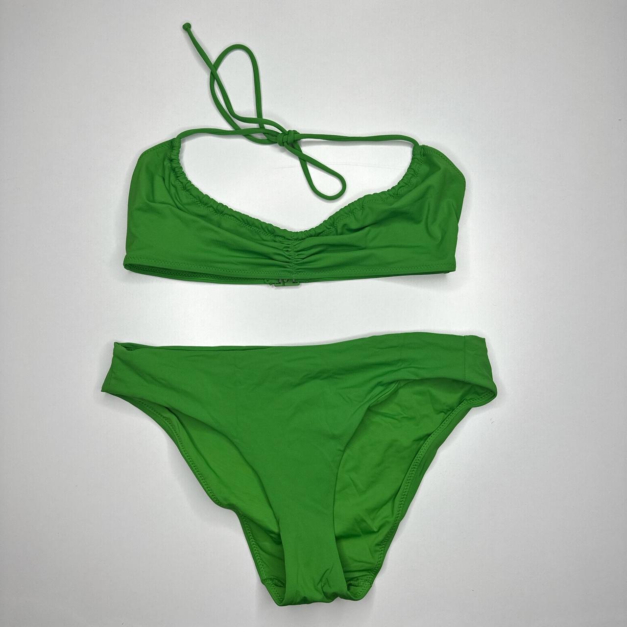 Cos green bathing suit New without tag - Depop