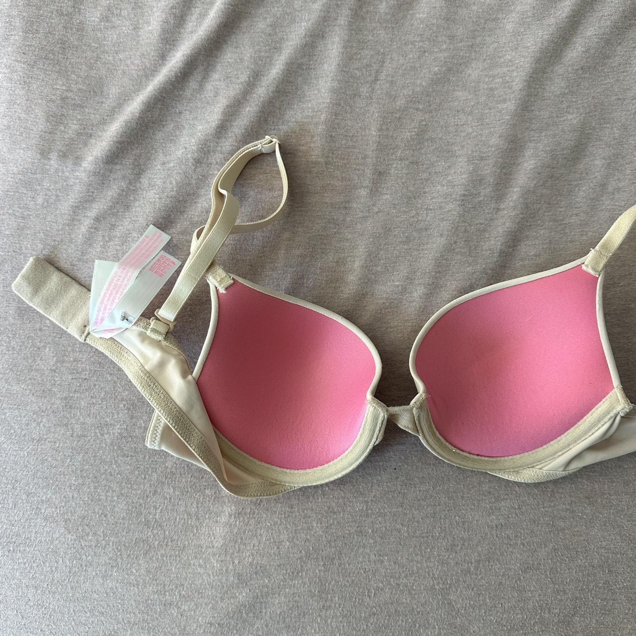 Victoria's Secret tan bra 32AA never worn, perfect... - Depop
