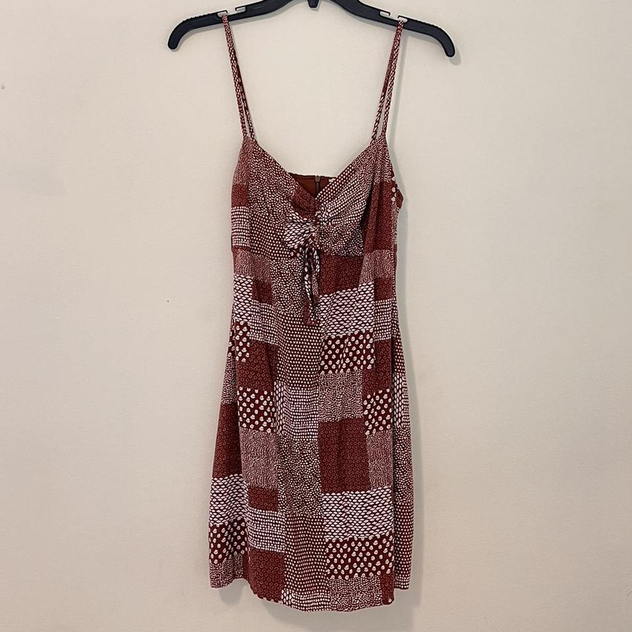 cute la hearts patchy patterned dress! i’d say it... - Depop