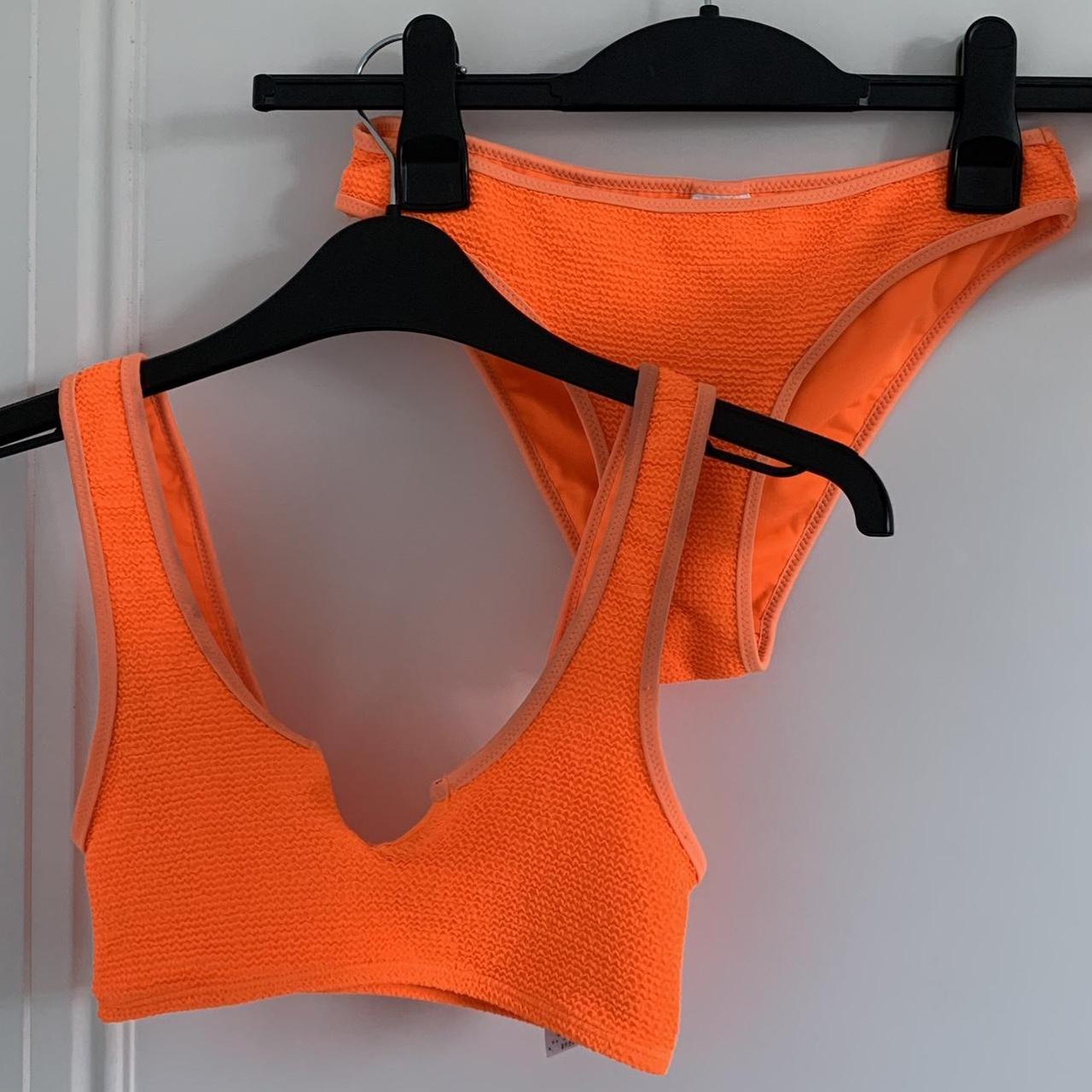 Topshop Women's Orange Bikinis-and-tankini-sets | Depop