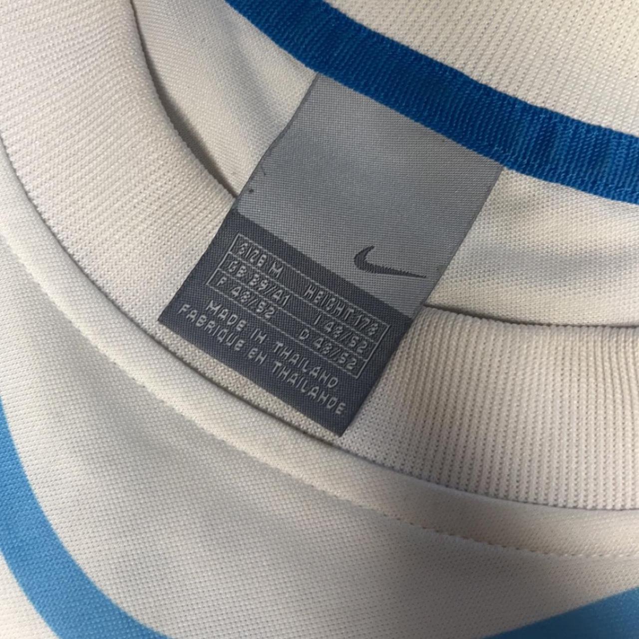 Extremely rare vintage Nike TN white and blue “vein”... - Depop