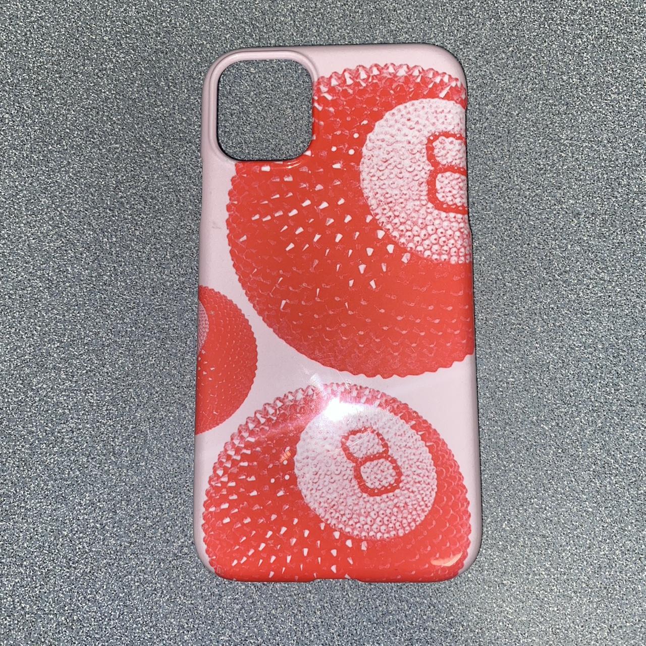 Light pink and coral 8 ball phone case from “in... - Depop