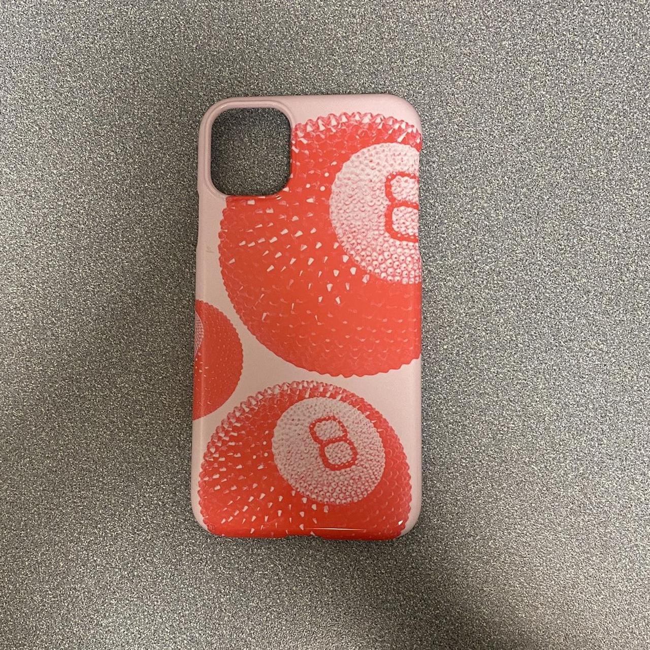 Light pink and coral 8 ball phone case from “in... - Depop