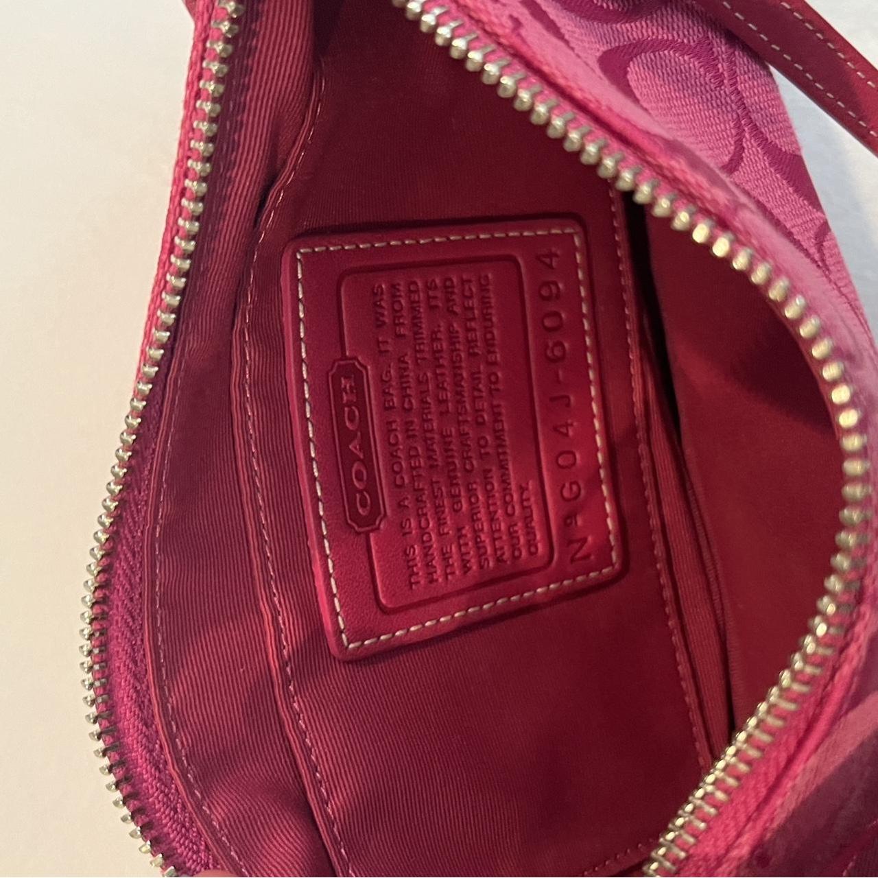 Rare vintage pink coach purse! Absolutely perfect... - Depop