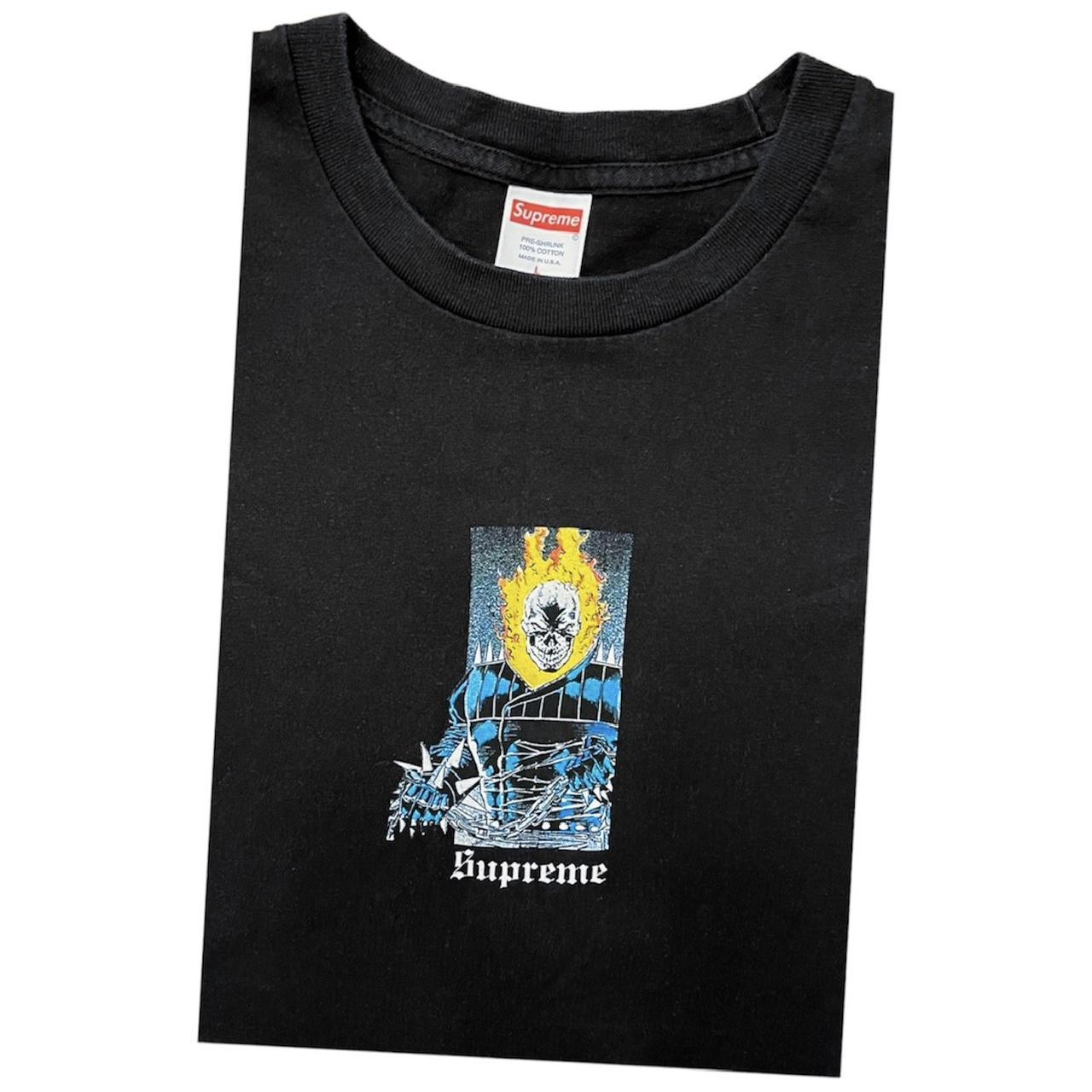 Supreme Ghost Rider T Shirt General Wear Large Black - Depop