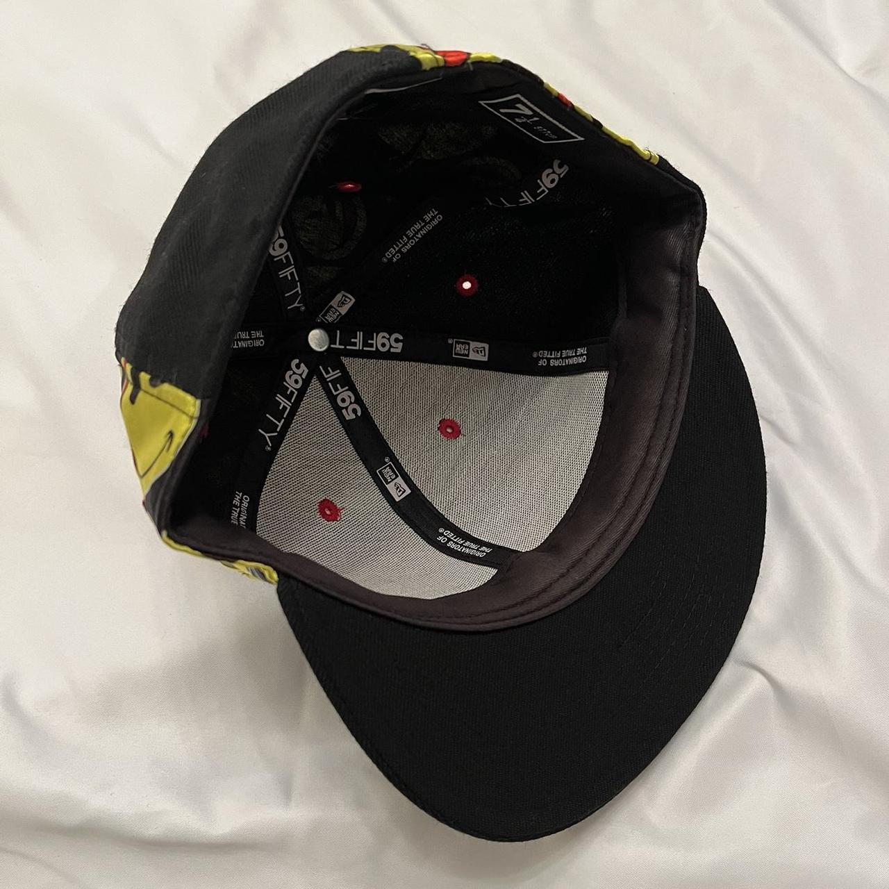 Yums New Era Fitted Hat Cap Worn Snapback - Depop