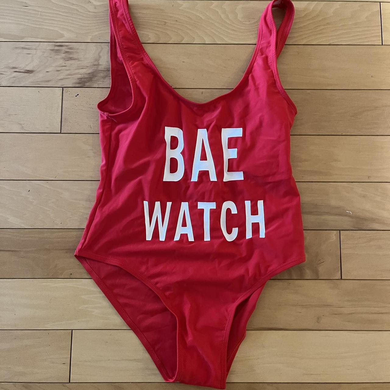 Bae Watch one piece bikini - Only worn once!!! - So... - Depop