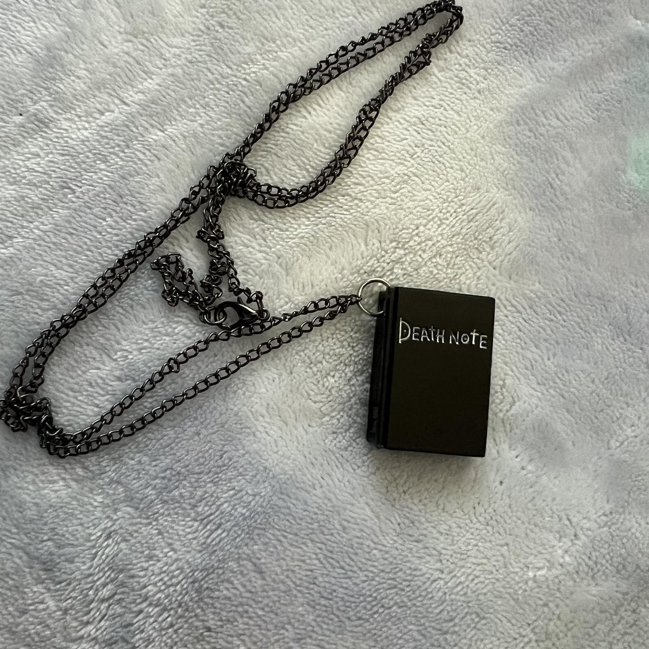 Death note necklace (needs new battery and has... - Depop