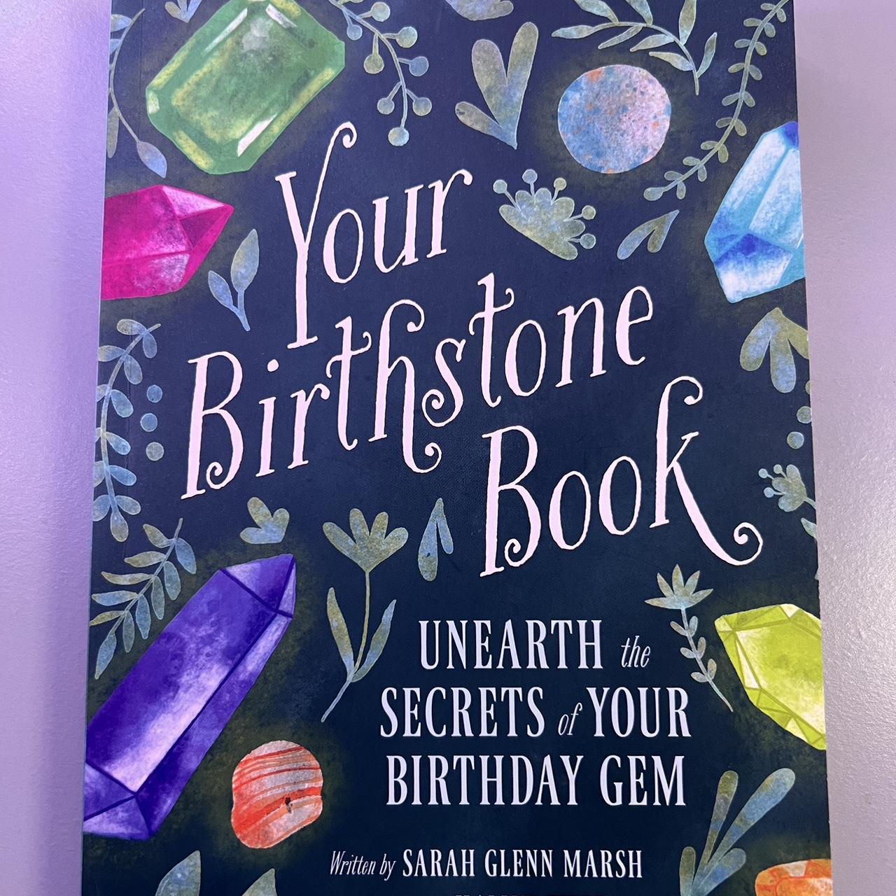 Birthstone book - Depop