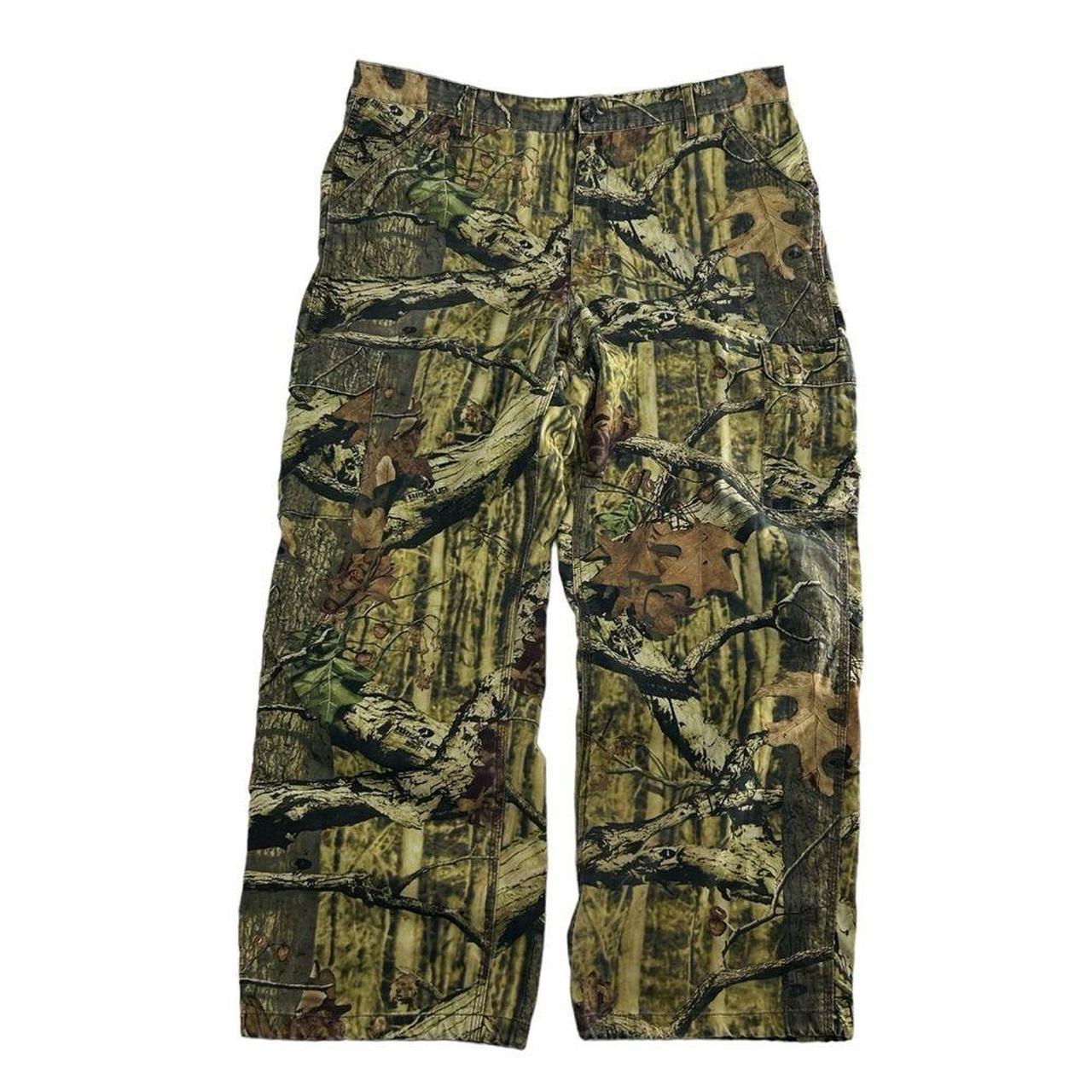 Vintage Liberty Pants Mens XL Green Camo Hunting... | Depop