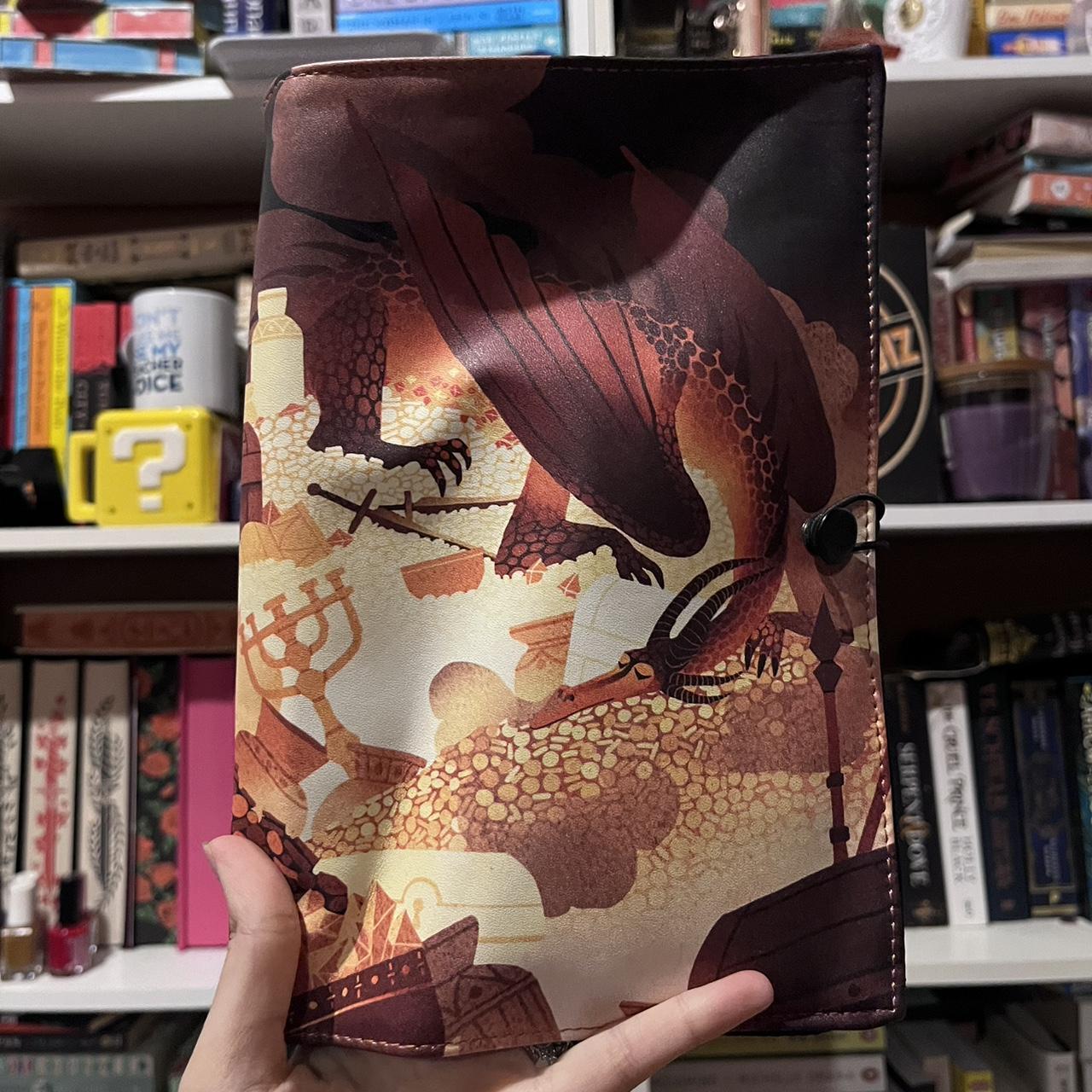 Book sleeve by Fairyloot. Wraps book up properly so... - Depop