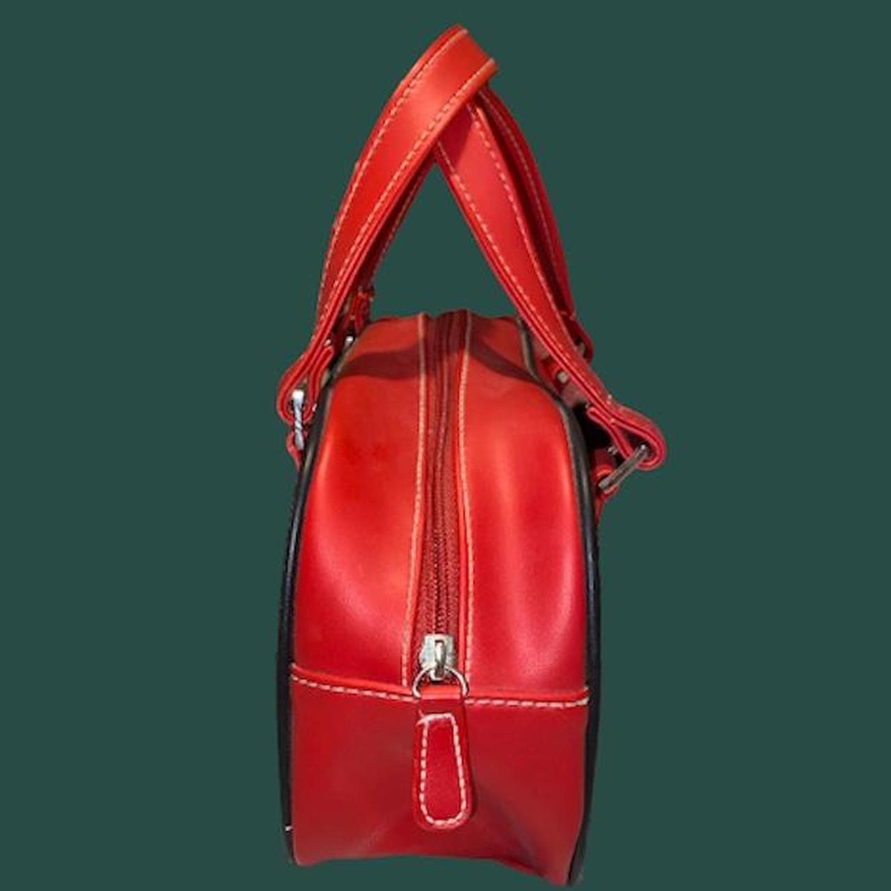 Vintage 00s Bowler bag ♦️♦️♦️ - Bowling bag shape... - Depop