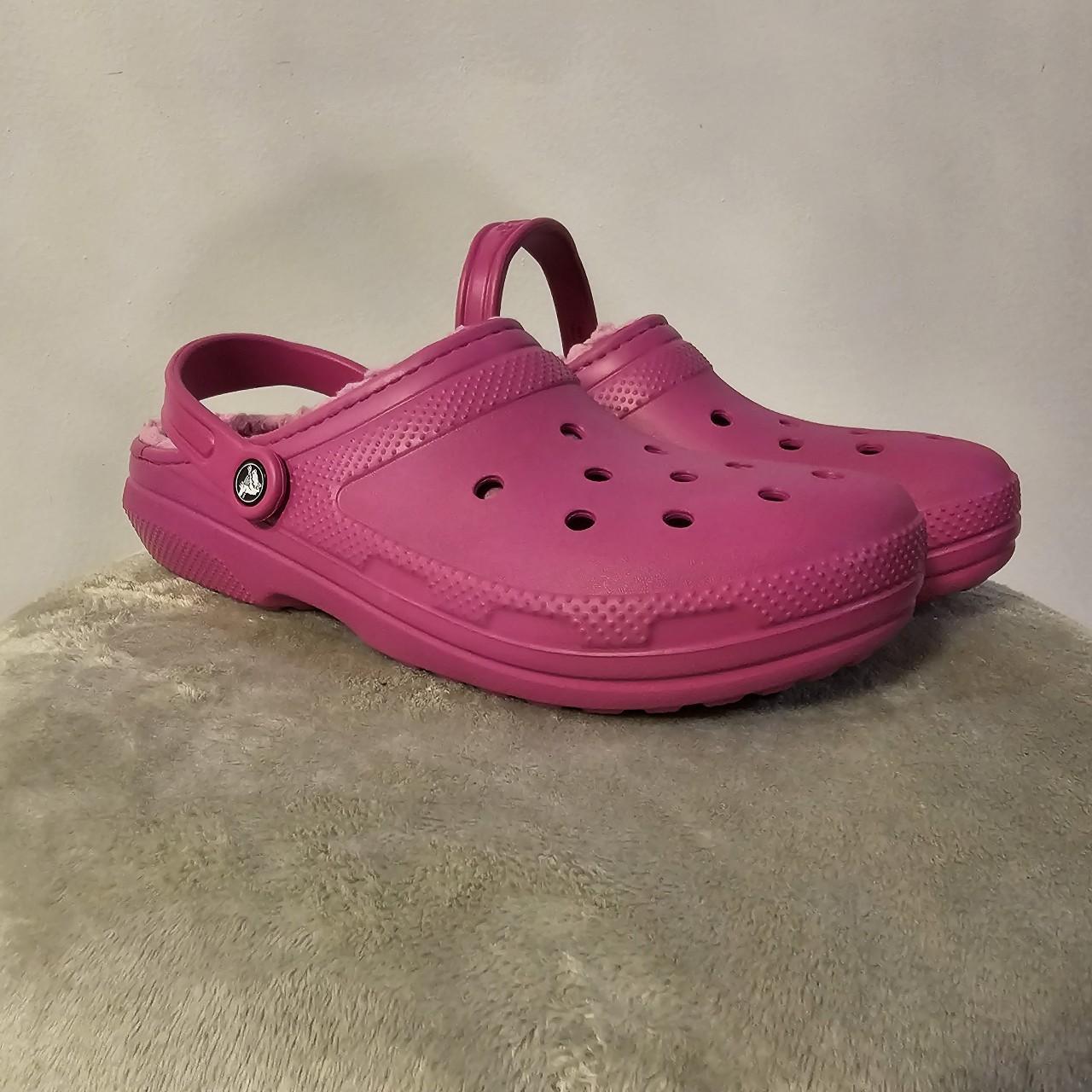Pnk Crocs (Size: 12 M) The item is in good... - Depop