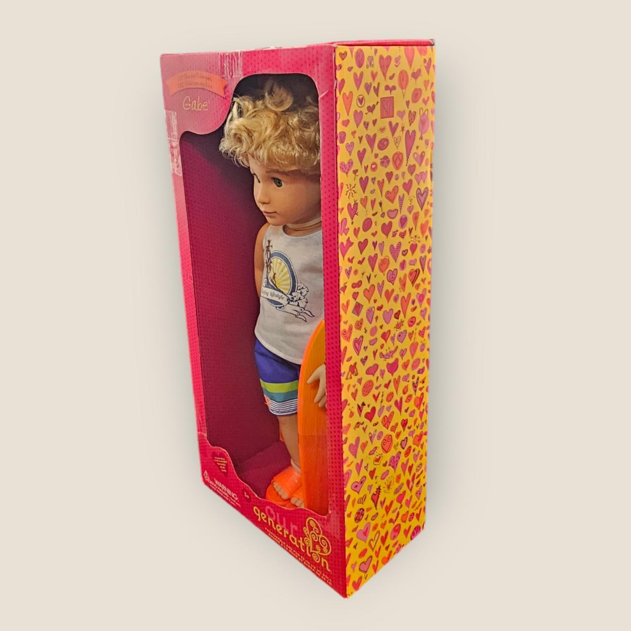Our Generation Gabe 18 inch Boy Doll with. Depop