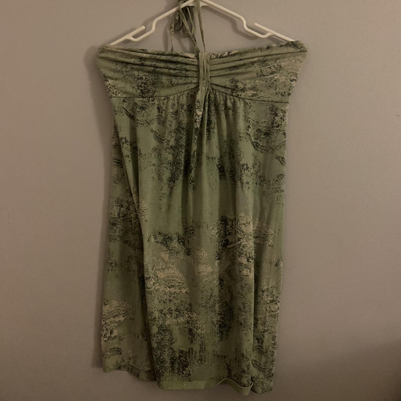 Mudd Clothing Women's Green Dress | Depop