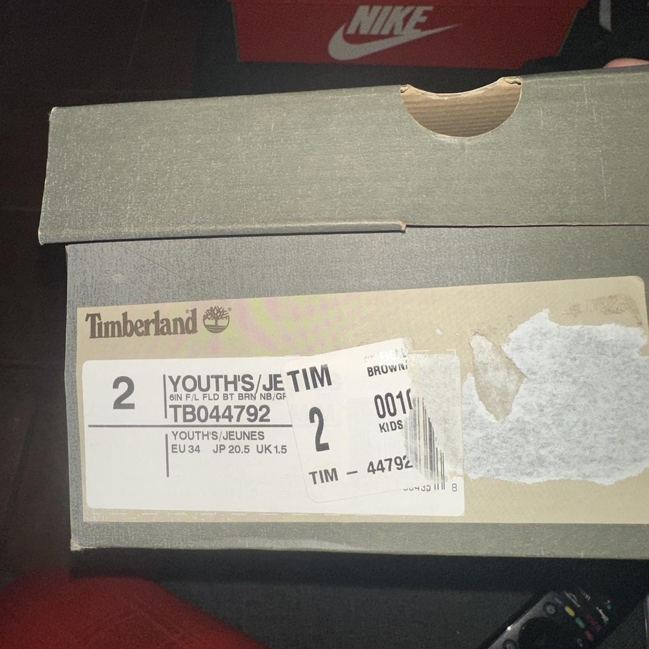 Timberland Brown and Khaki Boots | Depop