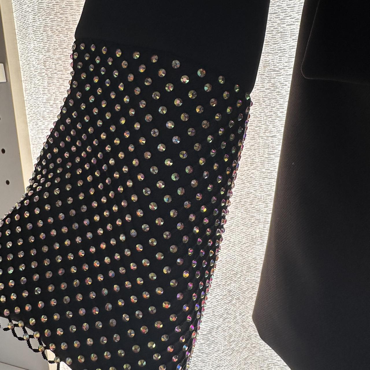 SLA THE LABEL THEA IRIDESCENT DIAMANTÉ CUFF... - Depop