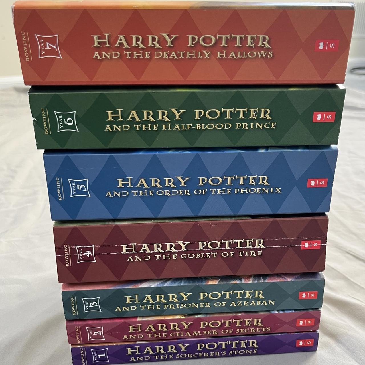 Complete Harry Potter paperback collection + cursed... - Depop