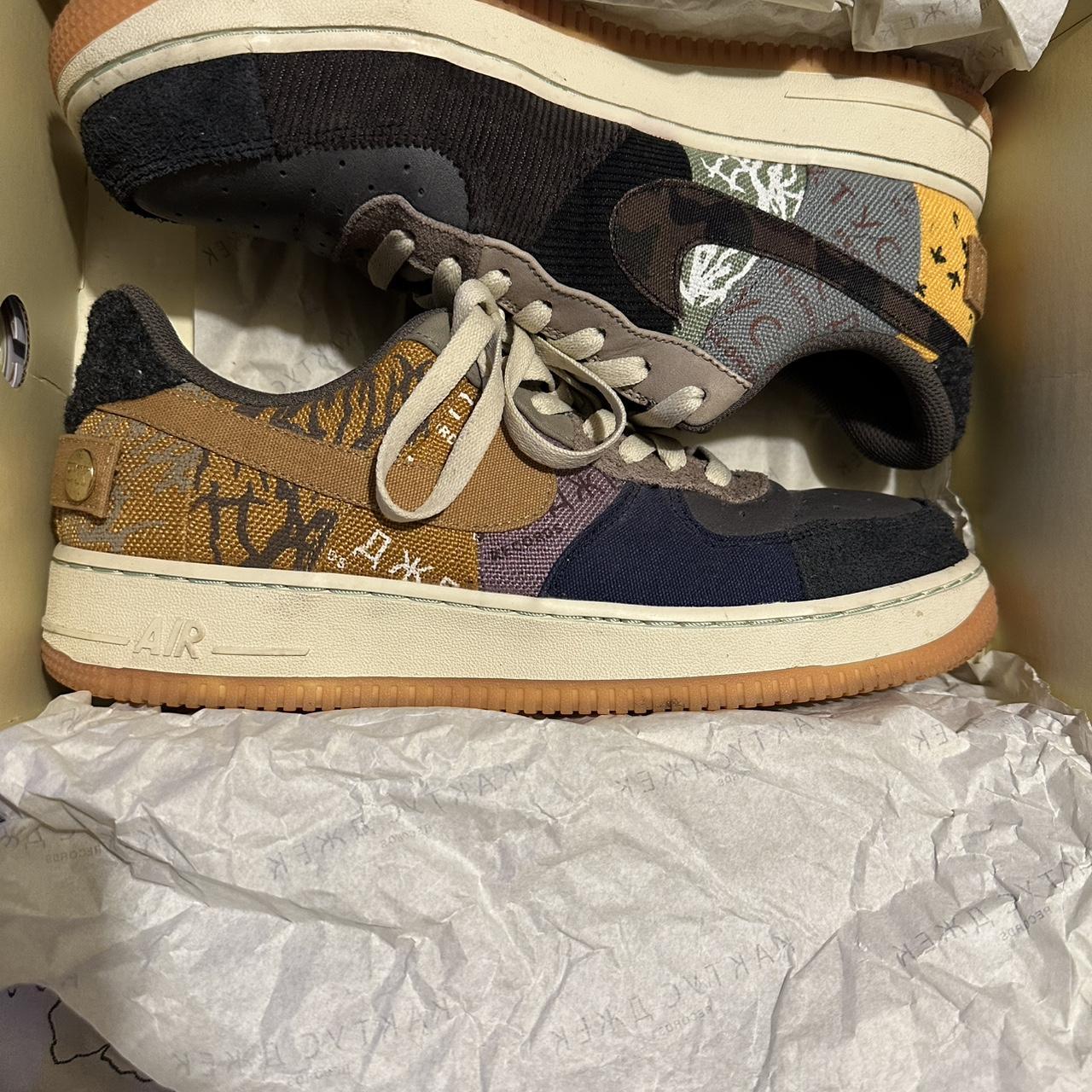 Nike Air Force 1 Travis Scott Uk 10 | Depop