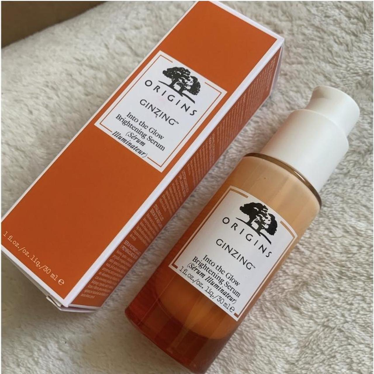 Origins Ginzing into the glow serum with vitamin C... - Depop