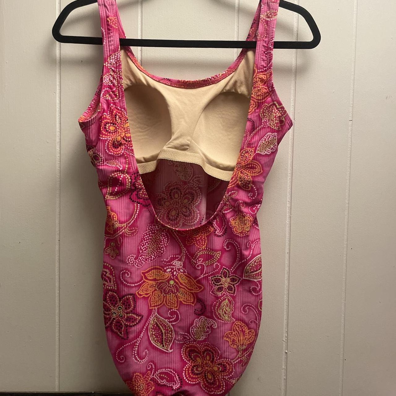 Vintage Catalina’s one rice bathing suit Floral... - Depop