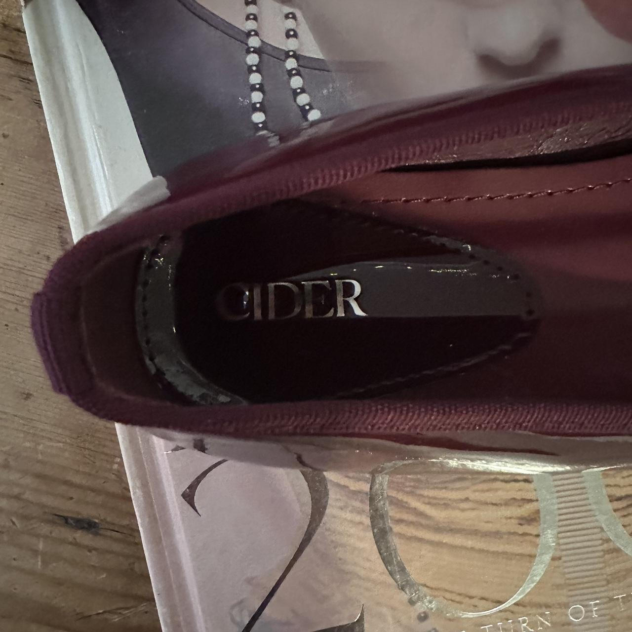 Cider deep red ballet flats. Never worn, nothing... - Depop