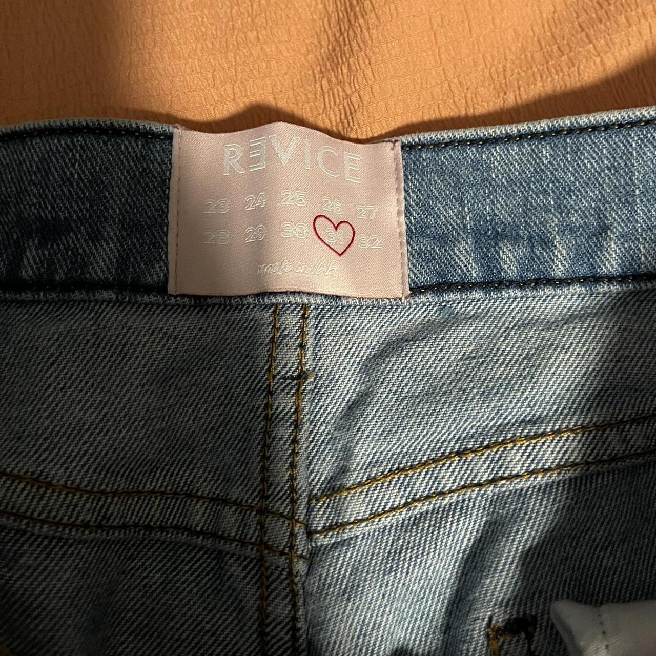 Revice Denim patchwork style jeans! Super cool,... - Depop