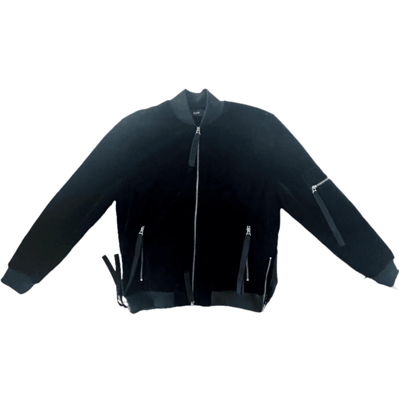 BLOOD BROTHER MEN'S VELVET ZAPP BOMBER JACKET Size... - Depop