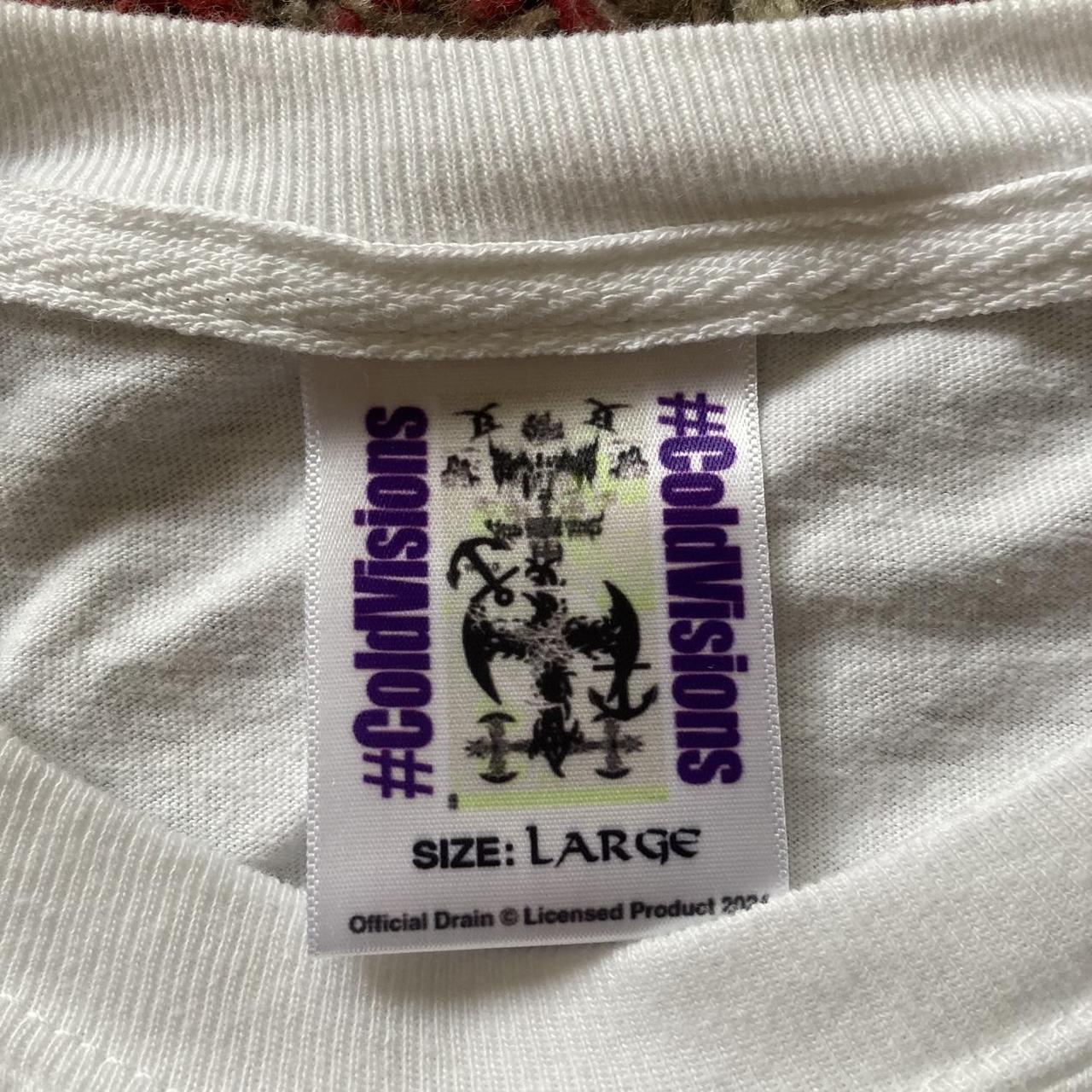 Bladee Cold Visions 32 long sleeve shirt Large | Depop