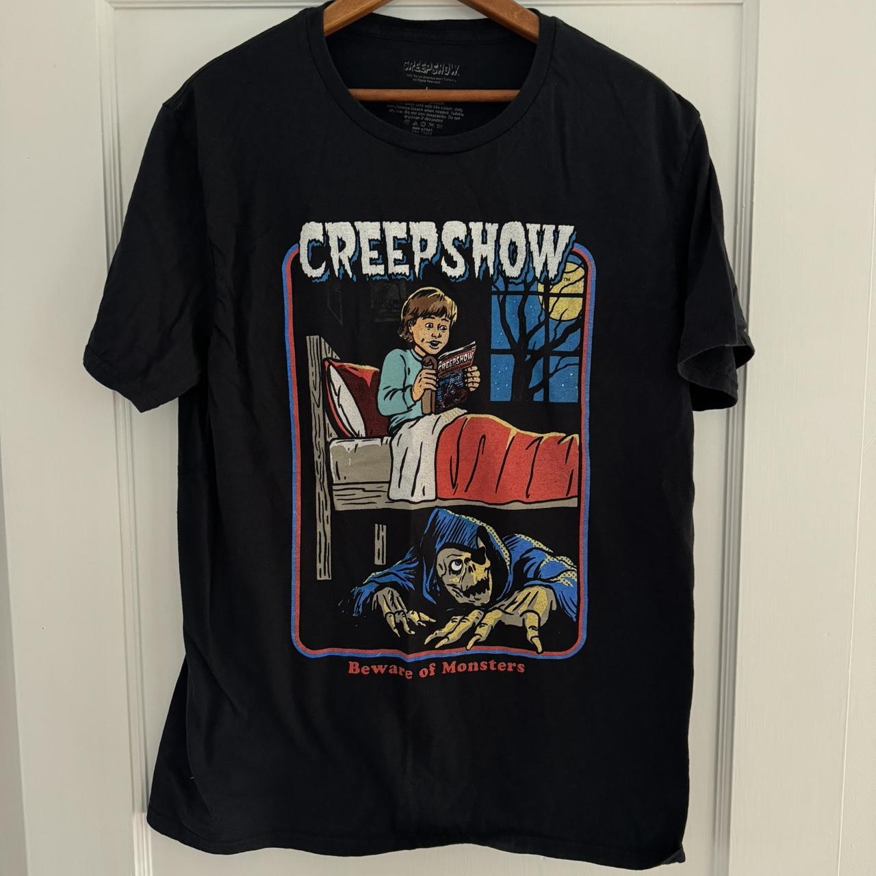 Creepshow Movie T-Shirt Large Beware of Monsters... - Depop