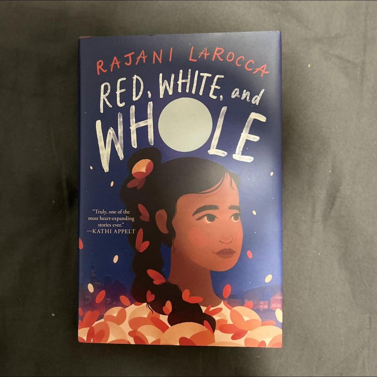 red white and whole by rajani larocca, beautiful... - Depop