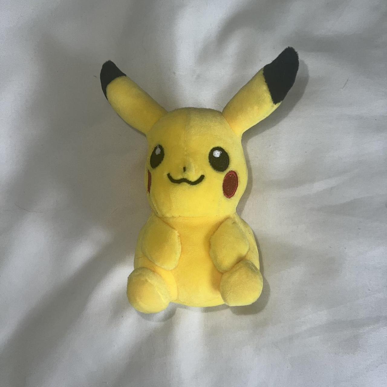 mini pikachu plushy 13cm ear tip to the bottom... - Depop