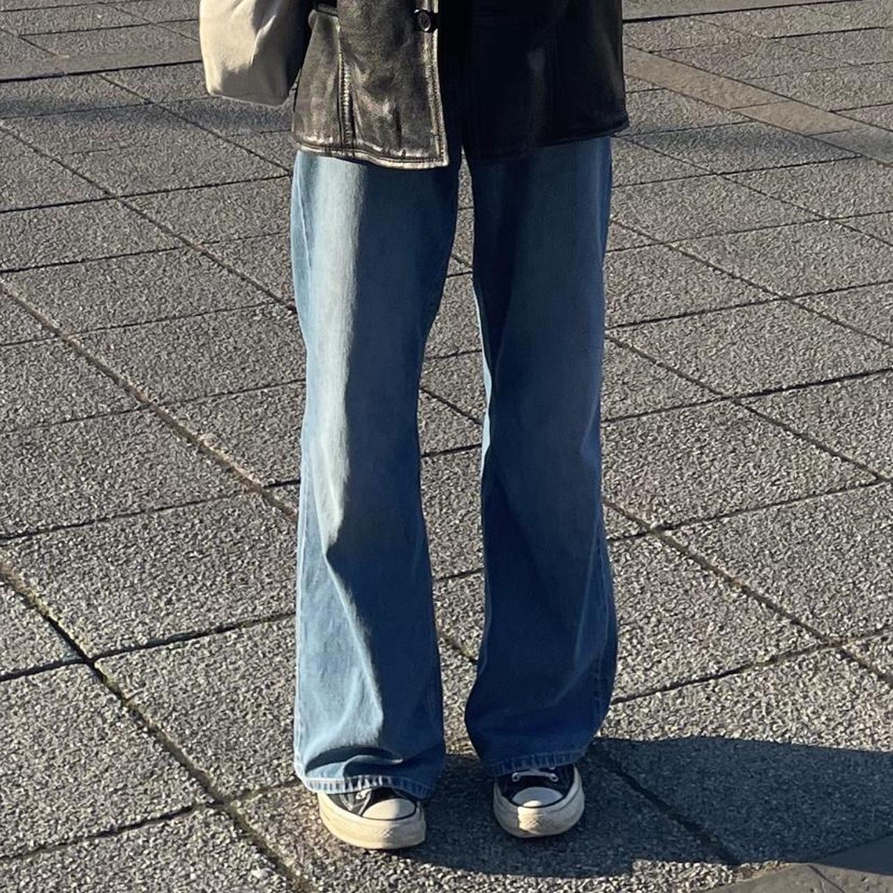 Weekday ‘Beyond’ wide leg jeans In excellent... - Depop