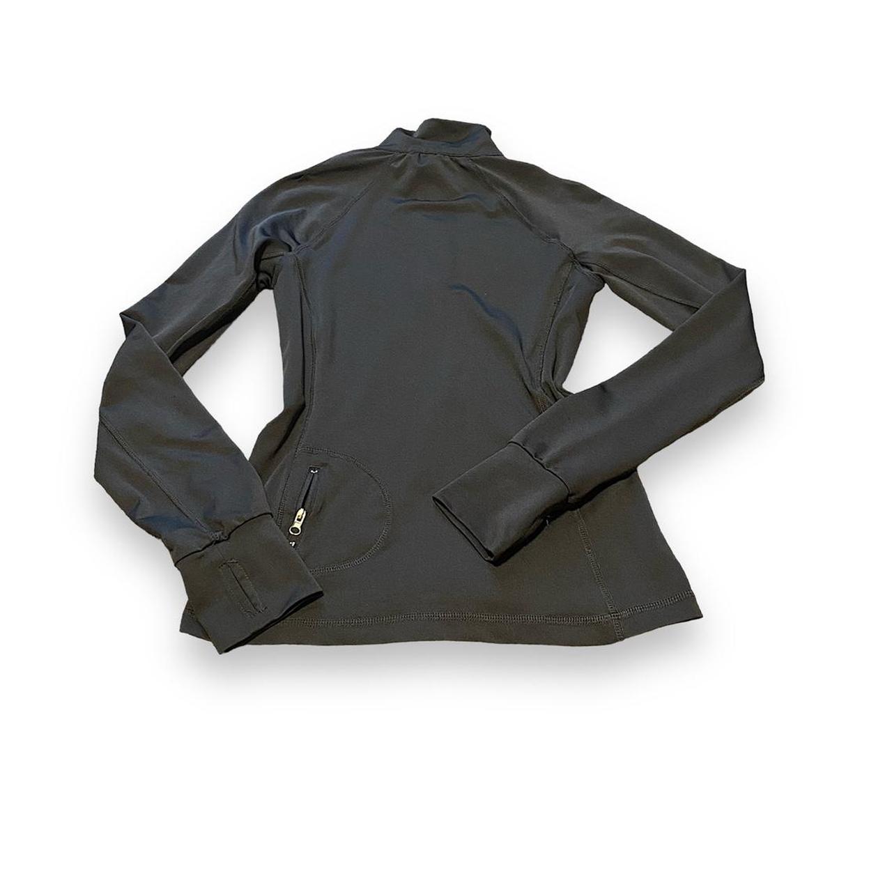 Slim Fit Fitness Jacket Size M Stretch, Thumbholes,... | Depop