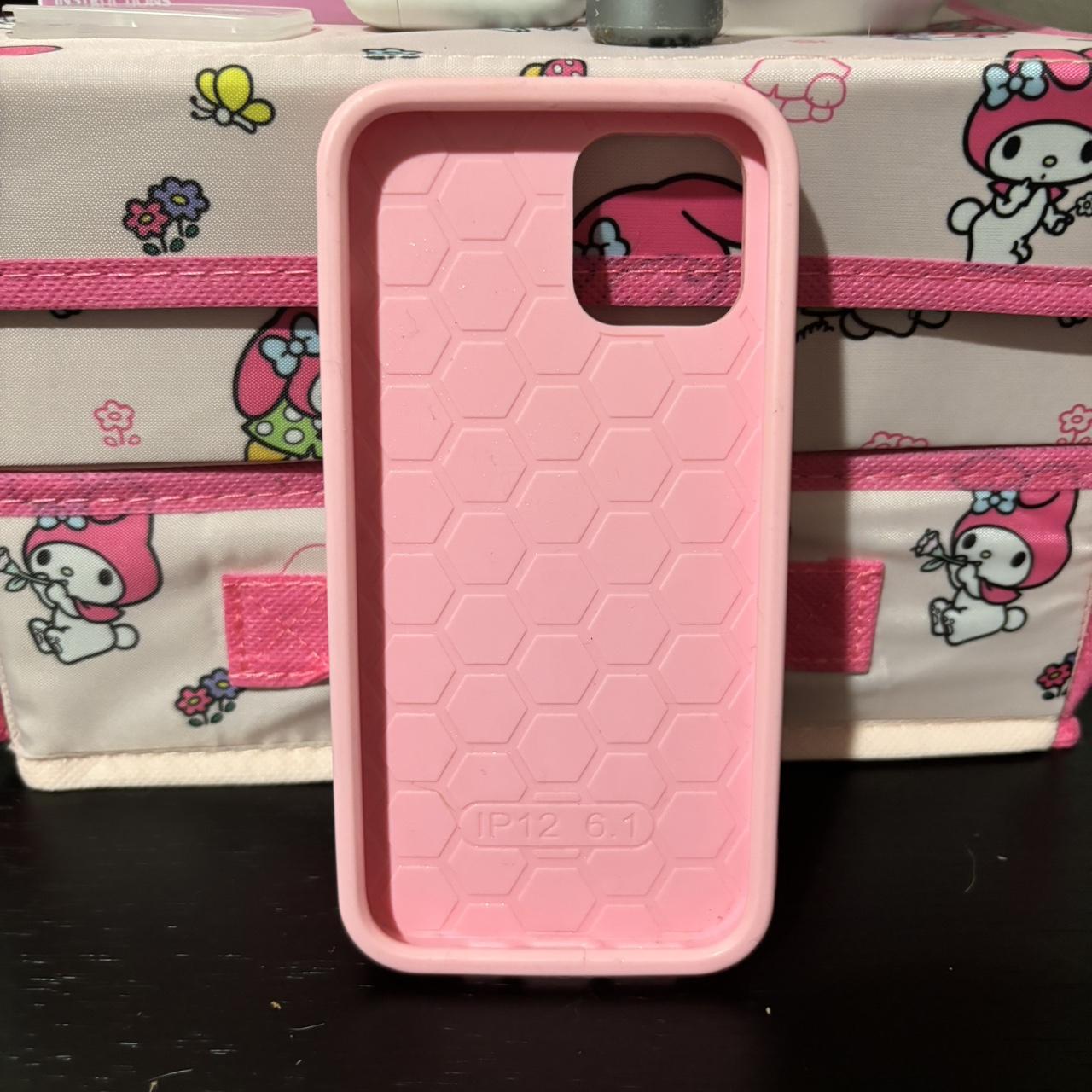 HELLO KITTY IPHONE 12 SILICONE PHONE CASE Used... - Depop