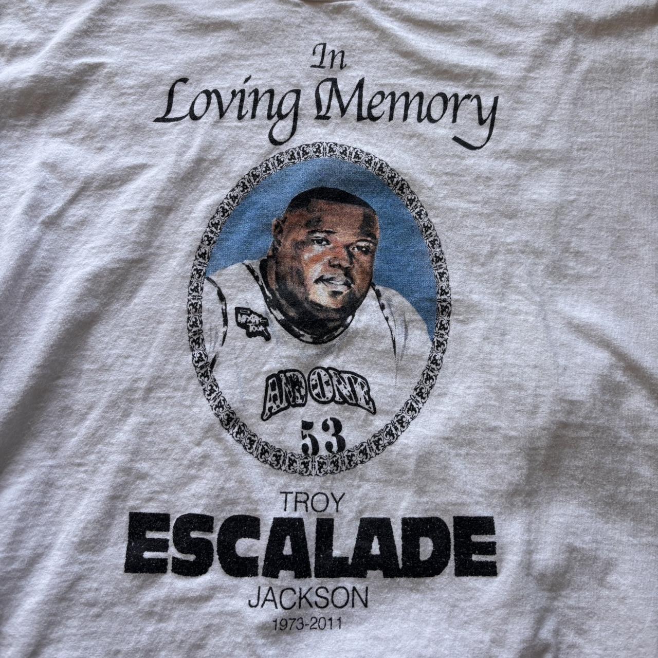 And-1 Streetball Troy “Escalade” Jackson tee. Stain... | Depop