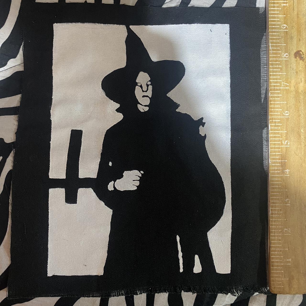 Black and white grausamkeit sew on back patch #metal... - Depop