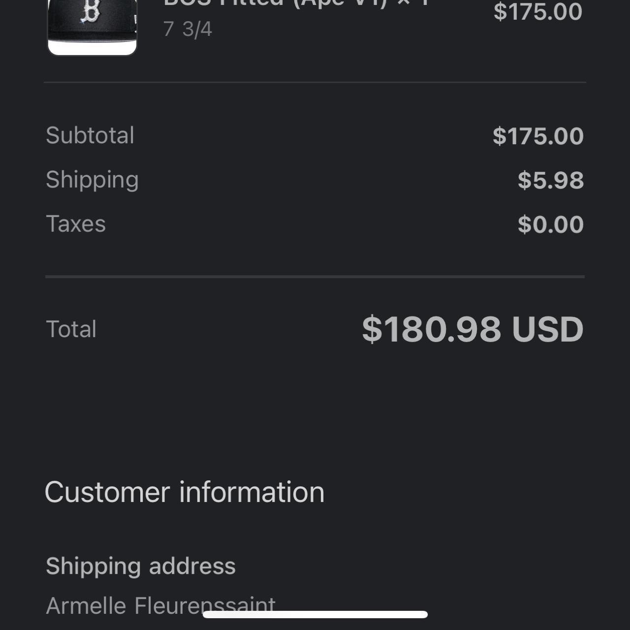 Shon LeMon fitted hat size 7 3/4. Never worn just... - Depop