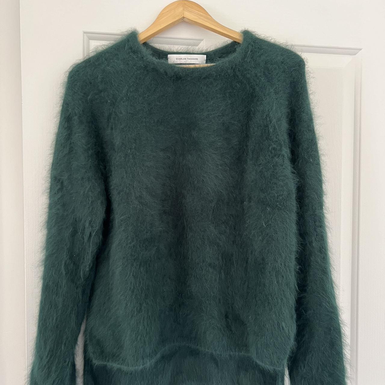 Scanlan and Theodore angora knit Size M green - Depop