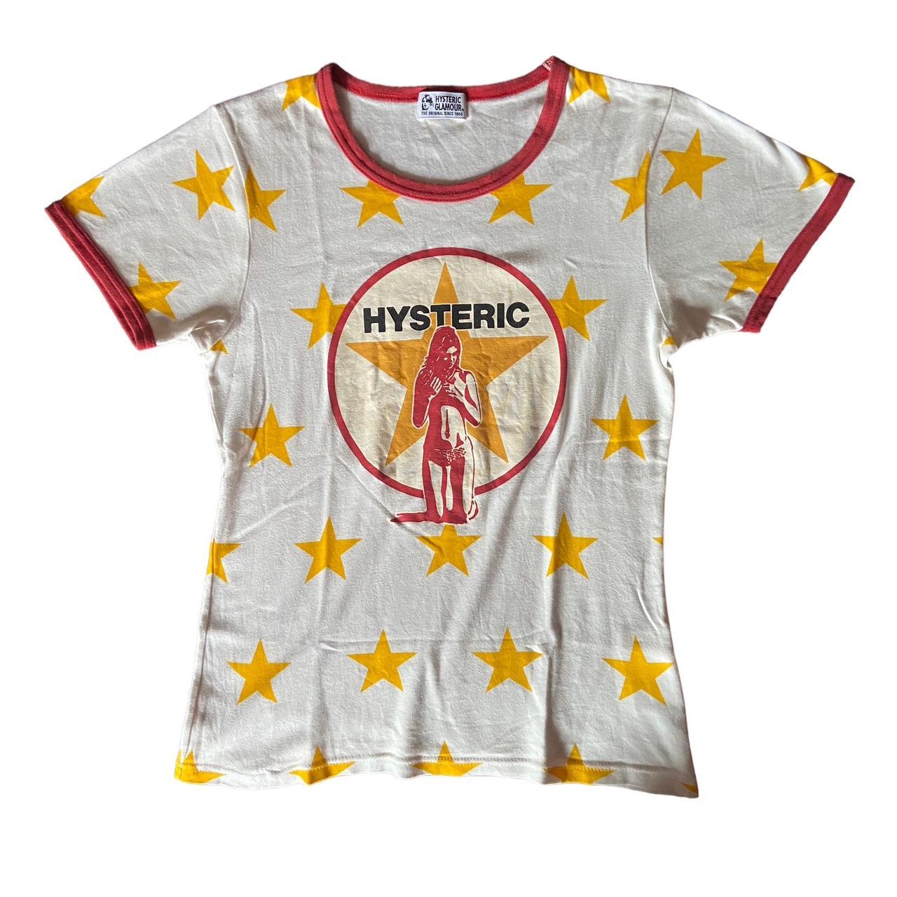 RARE VINTAGE HYSTERIC GLAMOUR STAR GIRL PIN UP BABY... - Depop