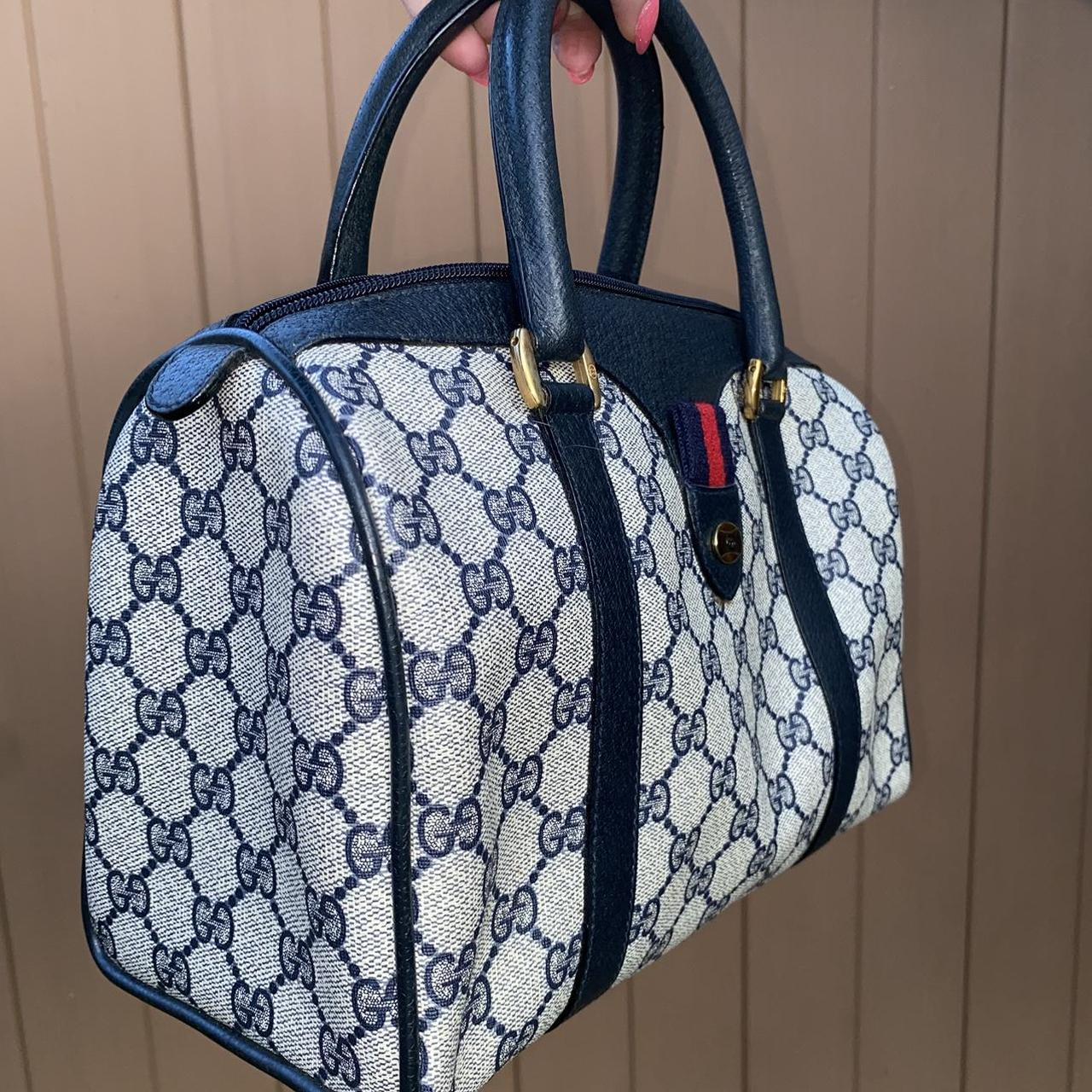 Authentic Gucci Vintage GG Monogram Supreme Boston... | Depop