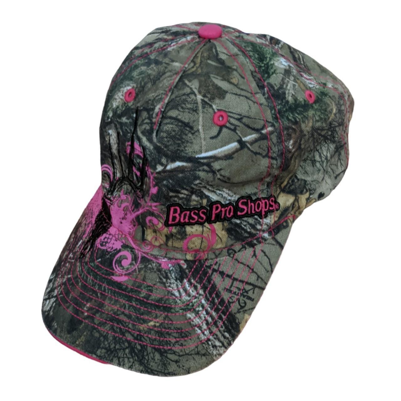 Bass Pro Shops RealTree Camo Pink hat One size fits... - Depop