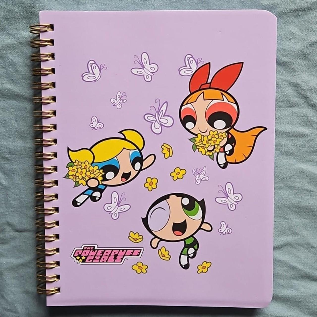 POWERPUFF GIRLS SPIRAL NOTEBOOK FUN, CUTE, AND... - Depop