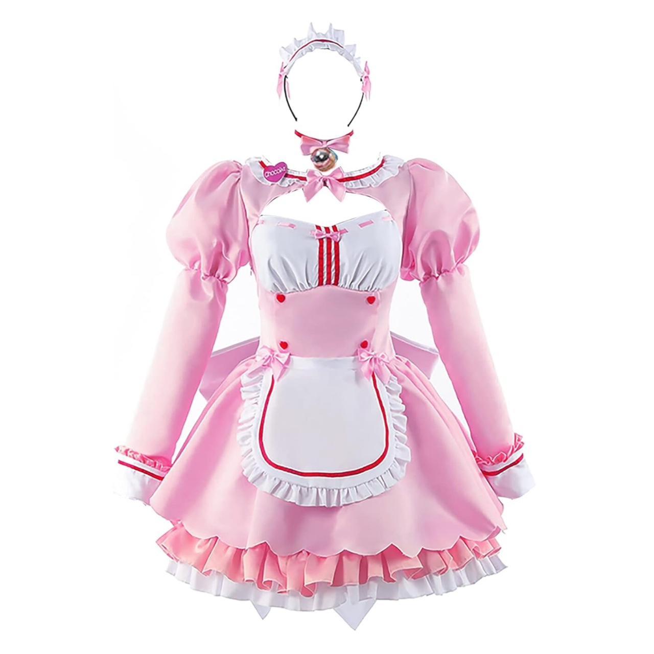 Nekopara Chocola Cosplay Maid Dress Size: M **ASIAN... - Depop