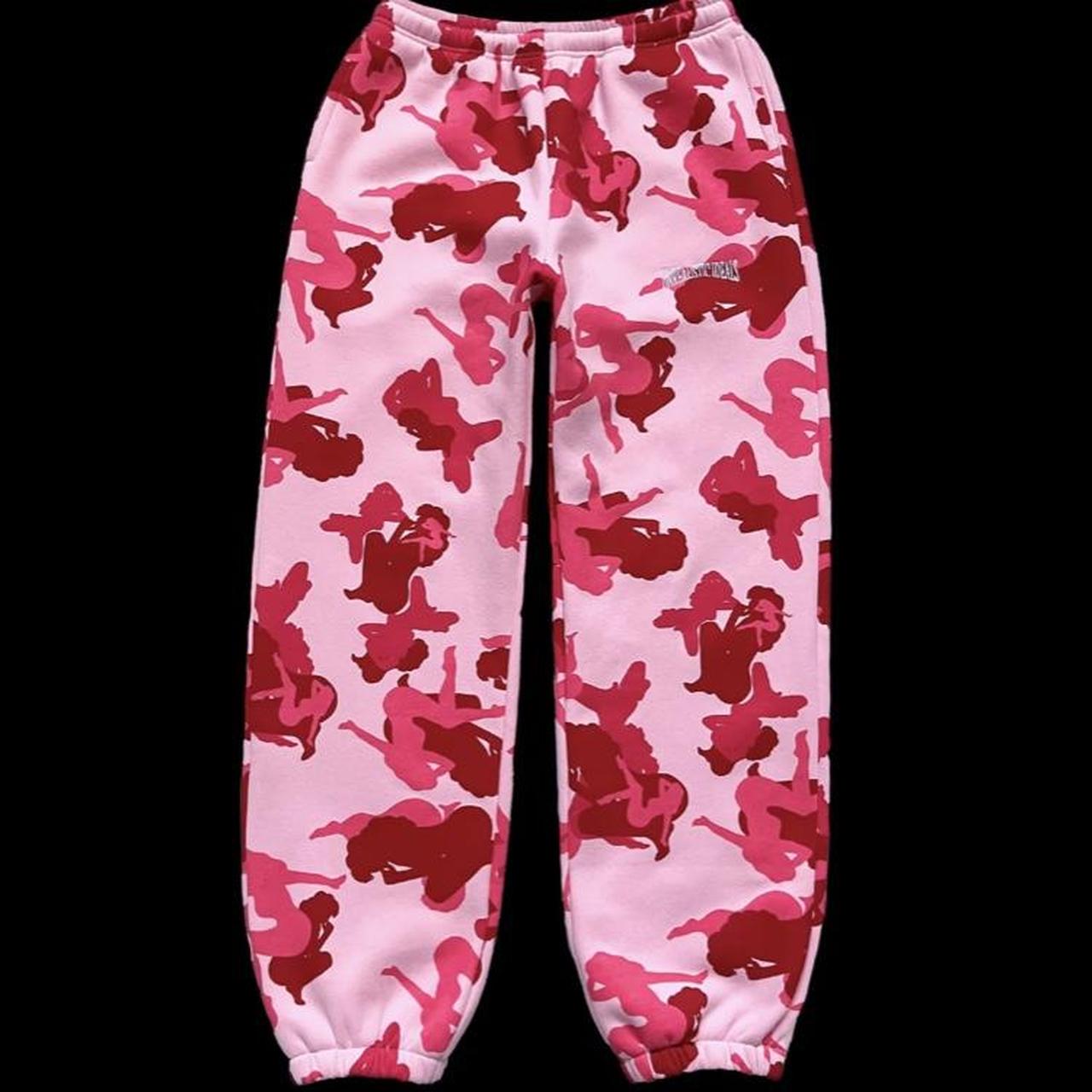 Named Collective Women's Pink Joggers-tracksuits | Depop