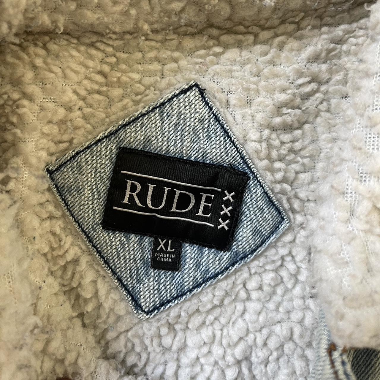 Denim Jacket: Size: Womens XL/ condition: missing... - Depop