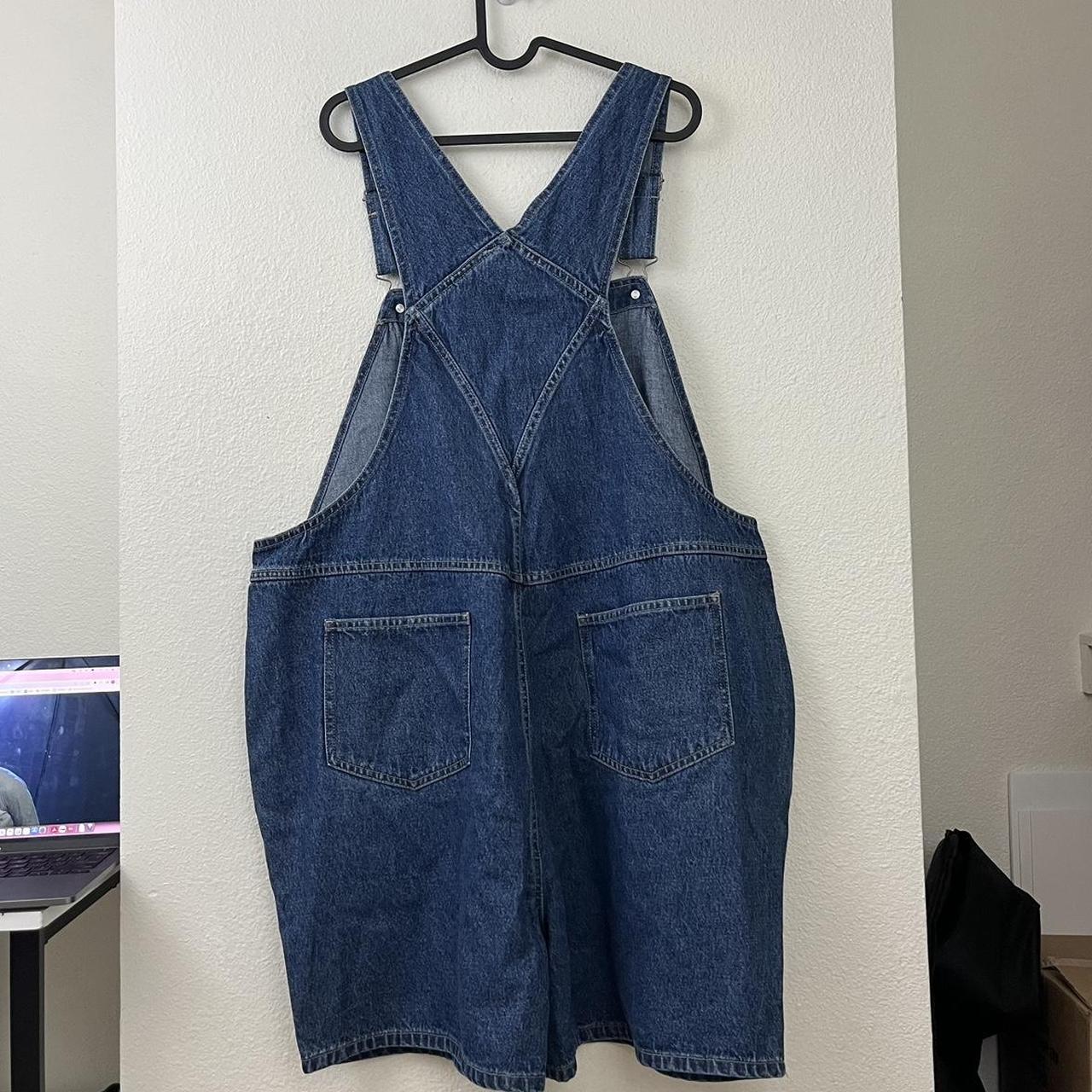 Vintage cottagecore denim overalls Size 22W PLEASE... - Depop