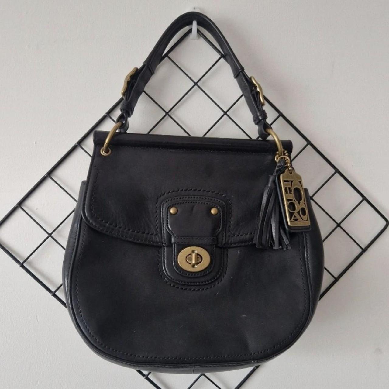 COACH Legacy Willis 70th Anniversary Leather saddle... - Depop