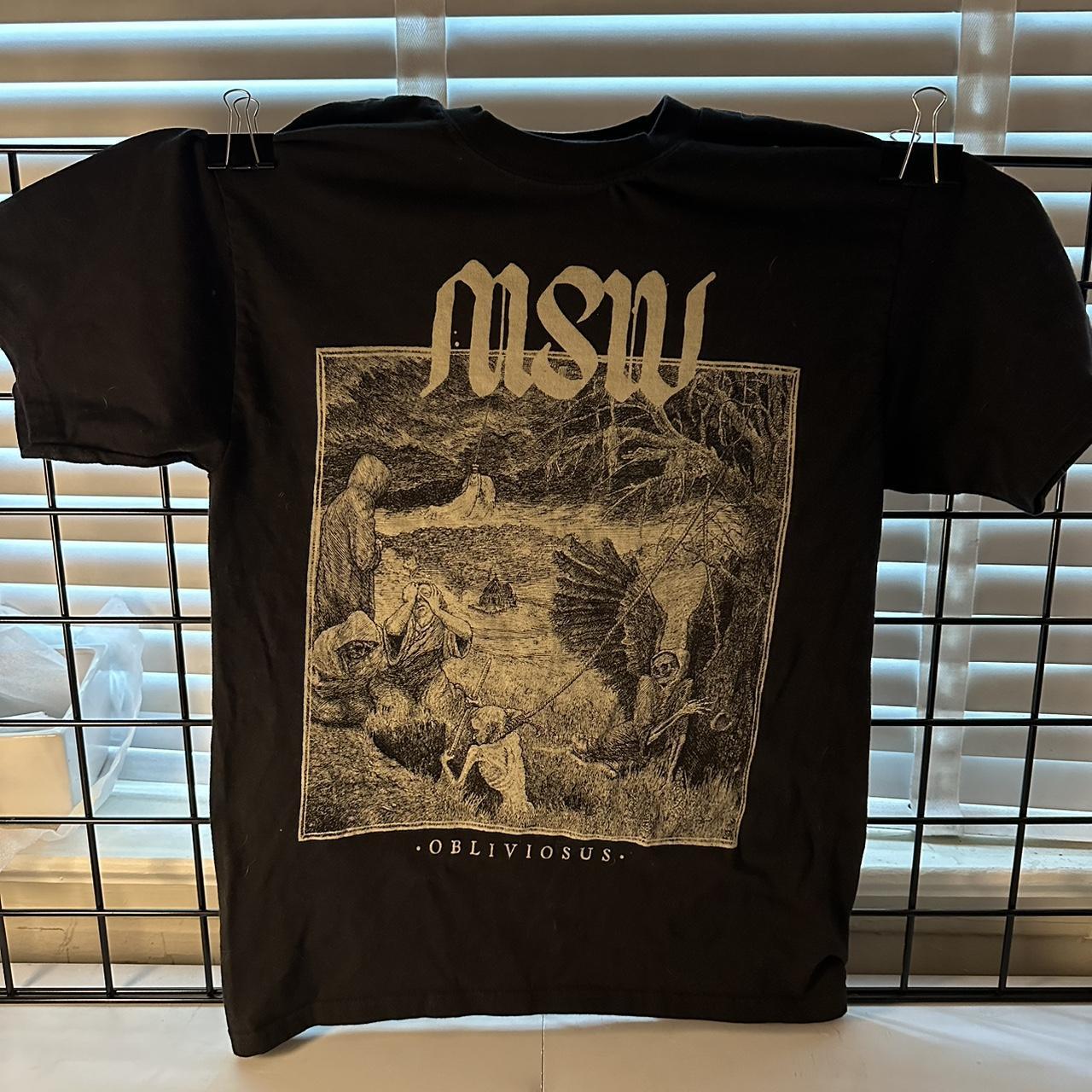 MSW / HELL shirt medium fits like small #hell #thou... - Depop