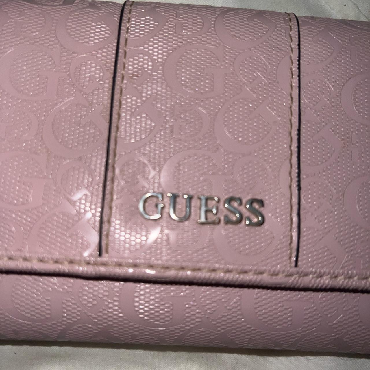 Guess wallet 🎀 Beautiful baby pink colour! 🎀 12... - Depop